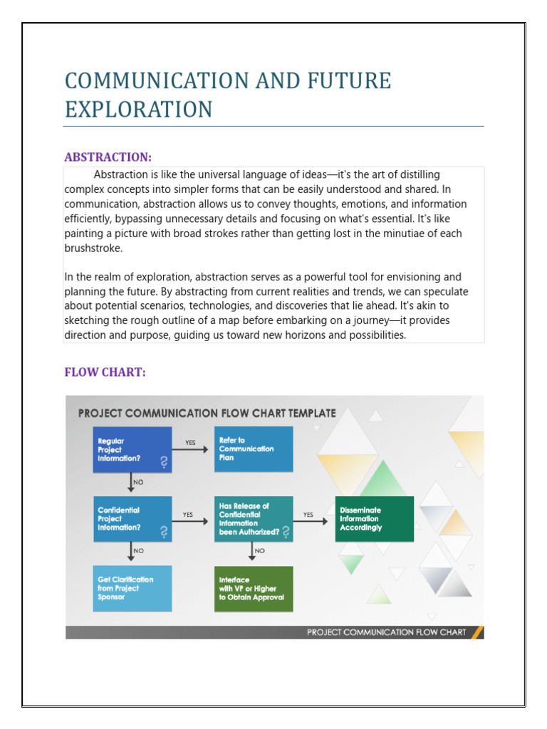 Communication and Future Exploration | PDF