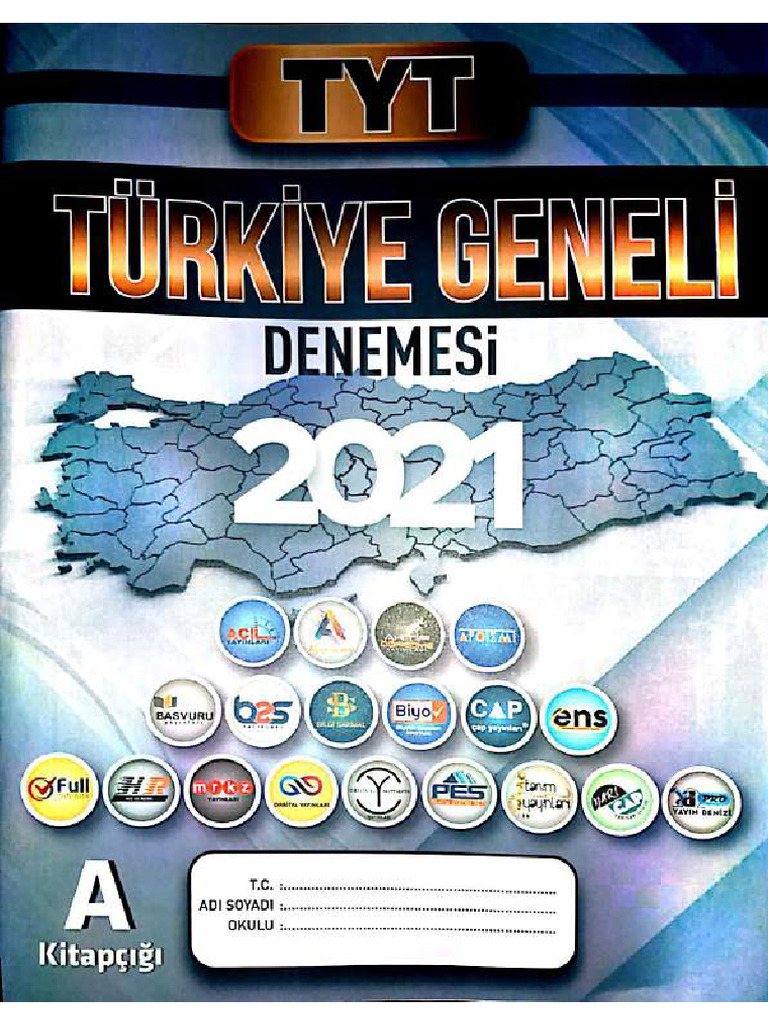 İşler - Türkiye Geneli TYT Deneme 2020-21 - Compressed | PDF