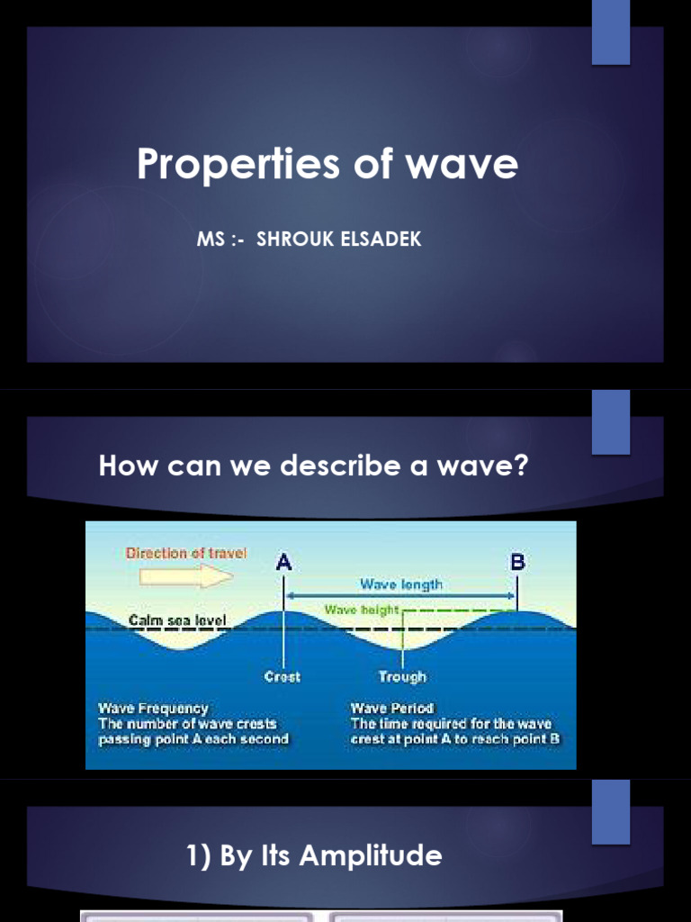 Properties of Wave | PDF