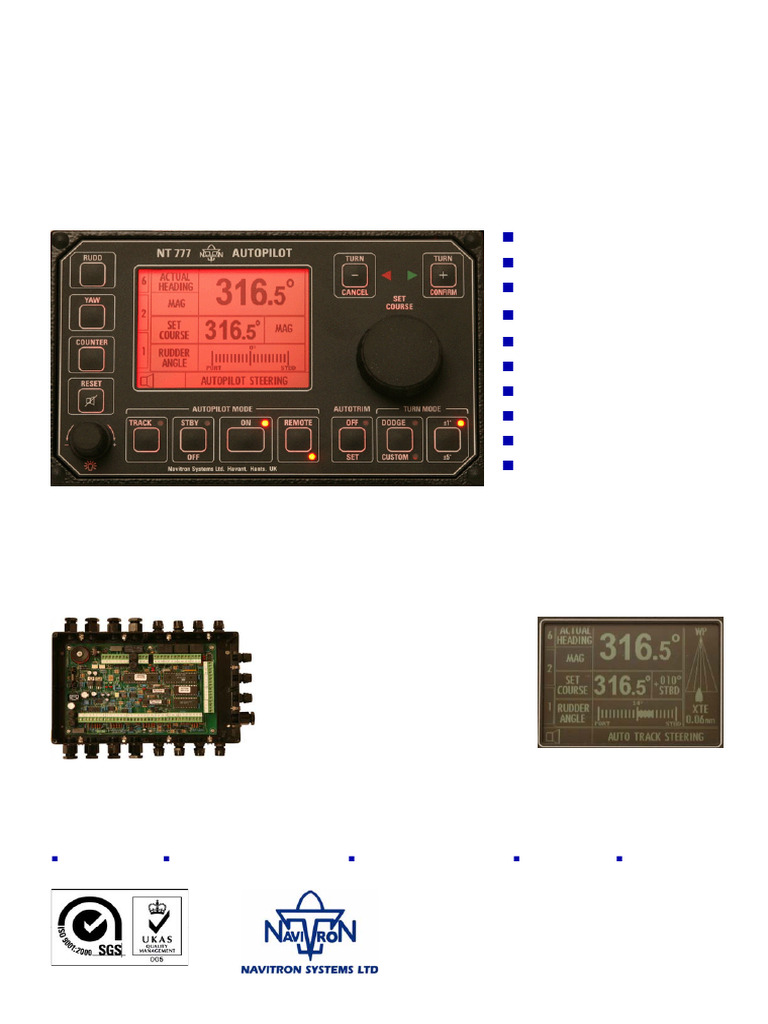 Navitron Auto pilot | PDF