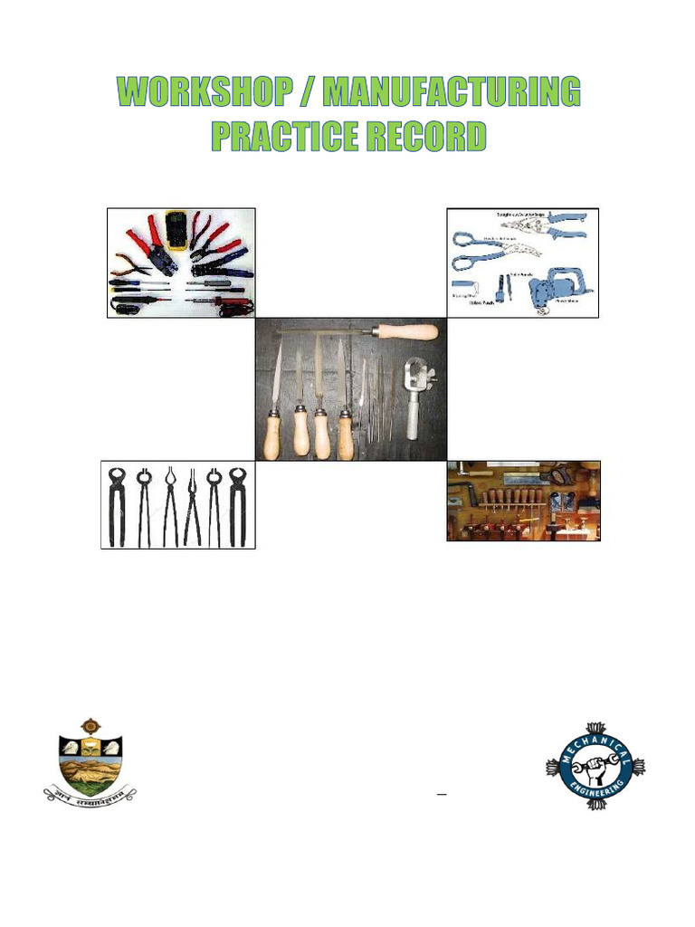 Workshop Practice Record | PDF