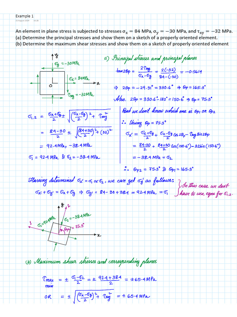 HO 4-1 Example 1 | PDF