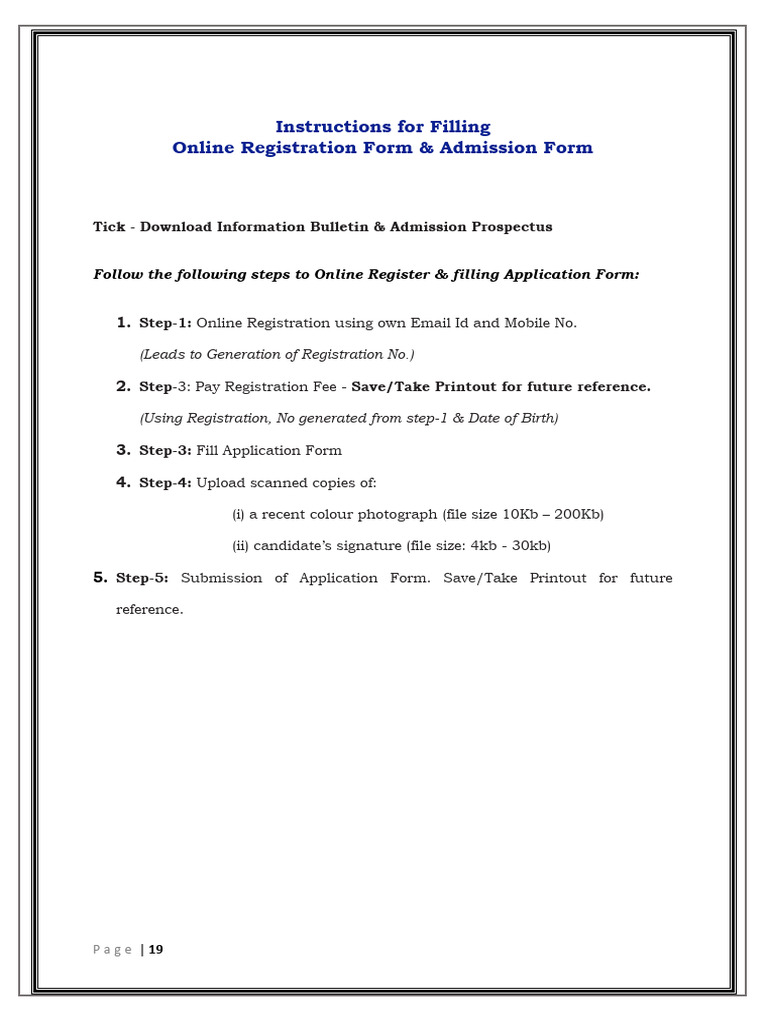 How to Fill Form | PDF