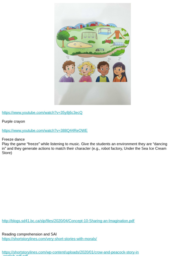 Sharing An Imagination | PDF