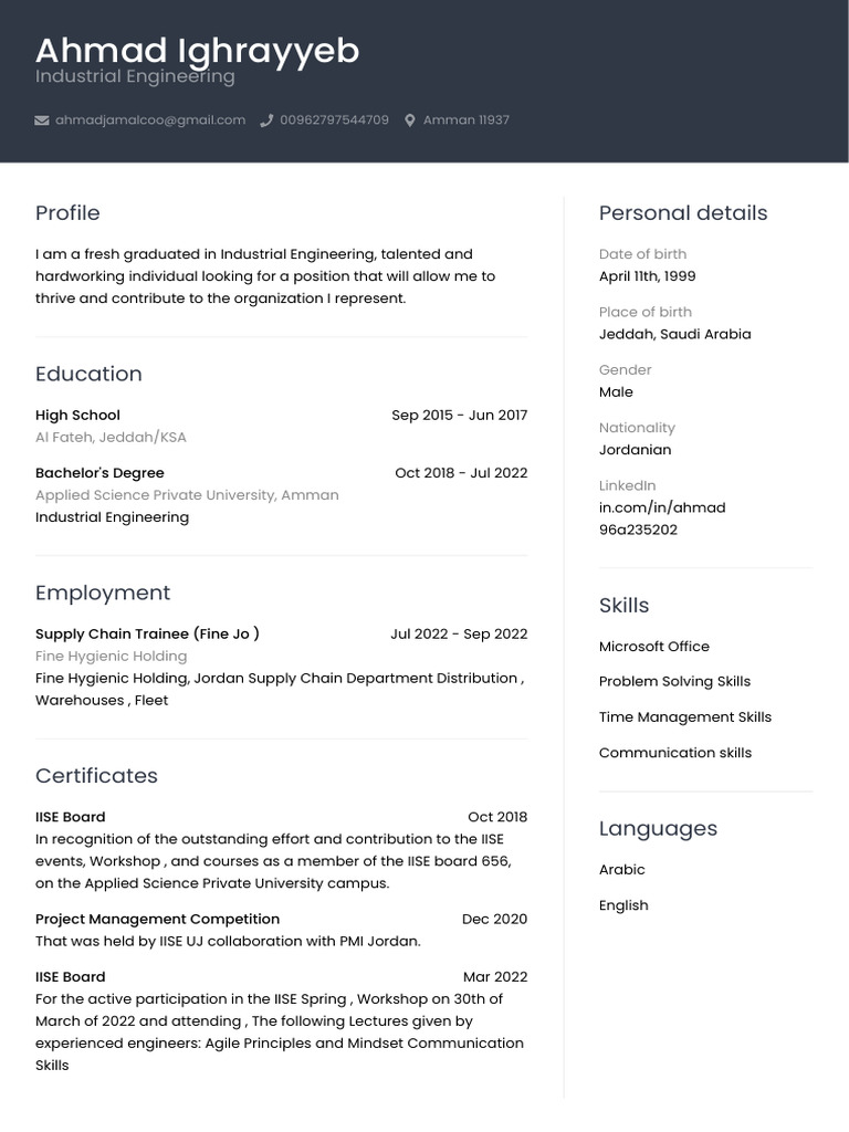 CV Ahmad Jamal.docx.pdf (333 | PDF