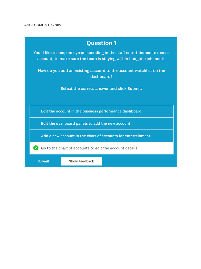 Xero Advisor - Self Paced 1 & 2 90% and Fast Tracked 100% | PDF
