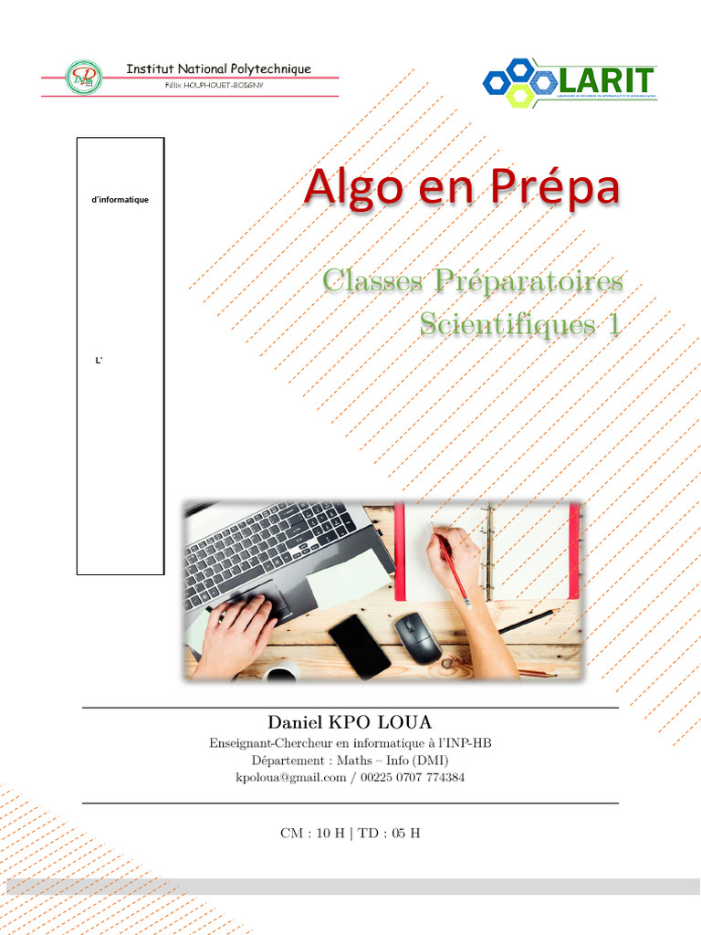 Algo en Prépa: Cours D'informatique | PDF