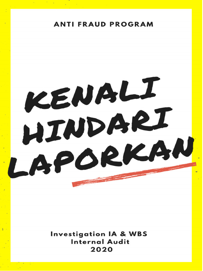 Anti Fraud Program | PDF