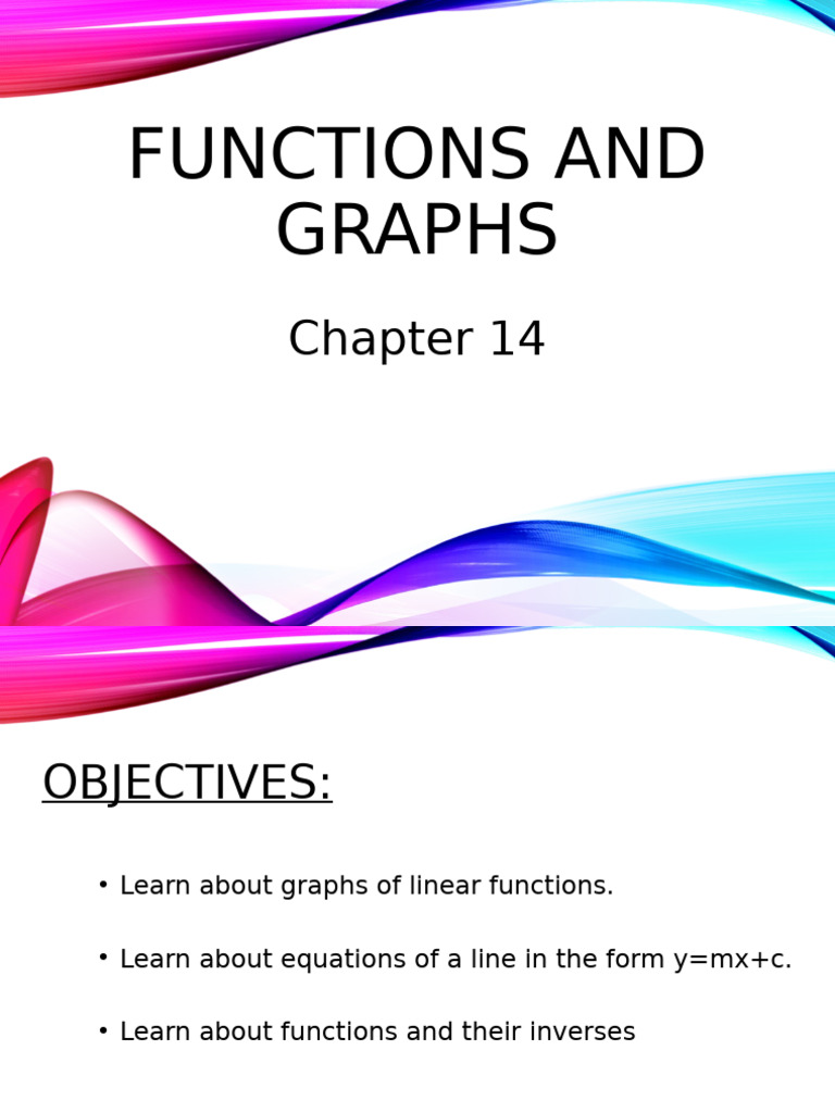 Ch. 14 (Functions and Graphs) | PDF | Function (Mathematics) | Computers