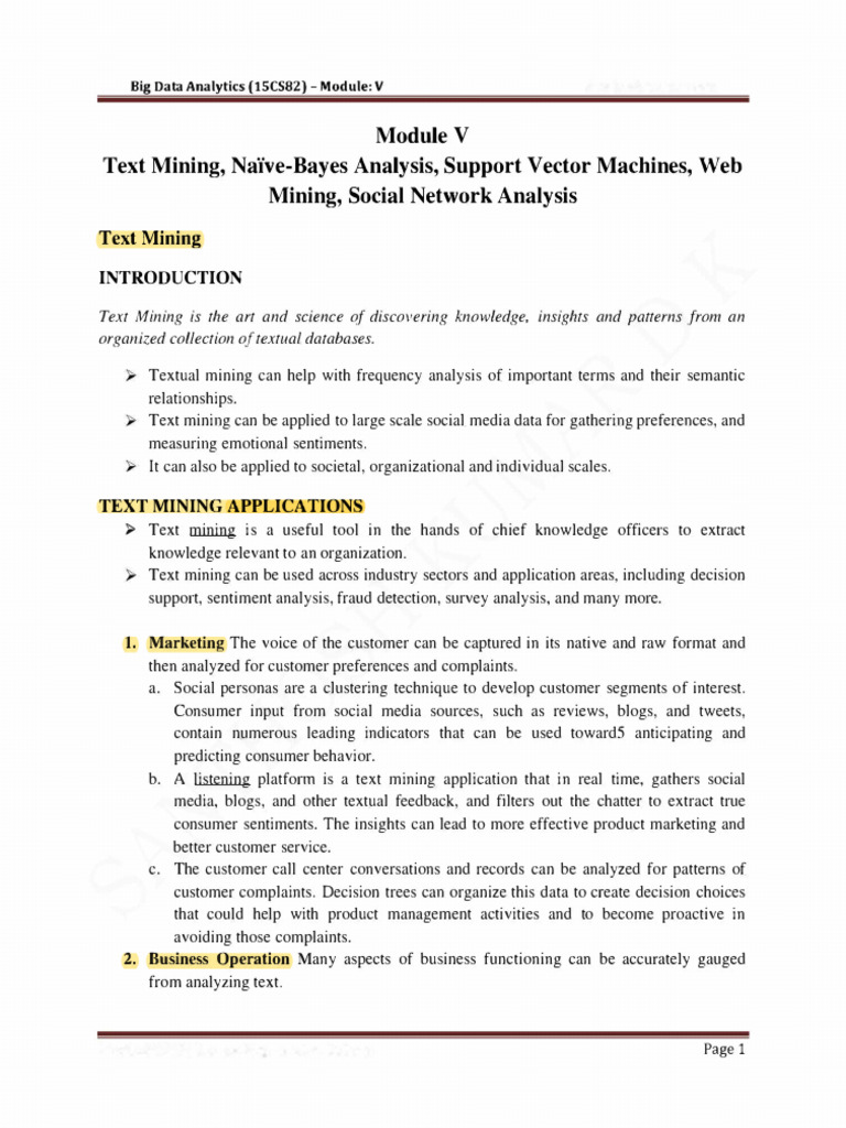 Module 5 BDA NOTES | PDF