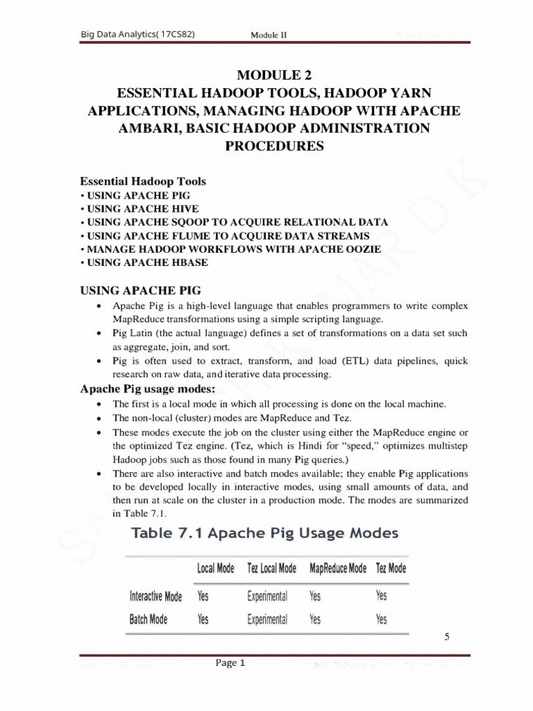 Module 2 BDA NOTES | PDF