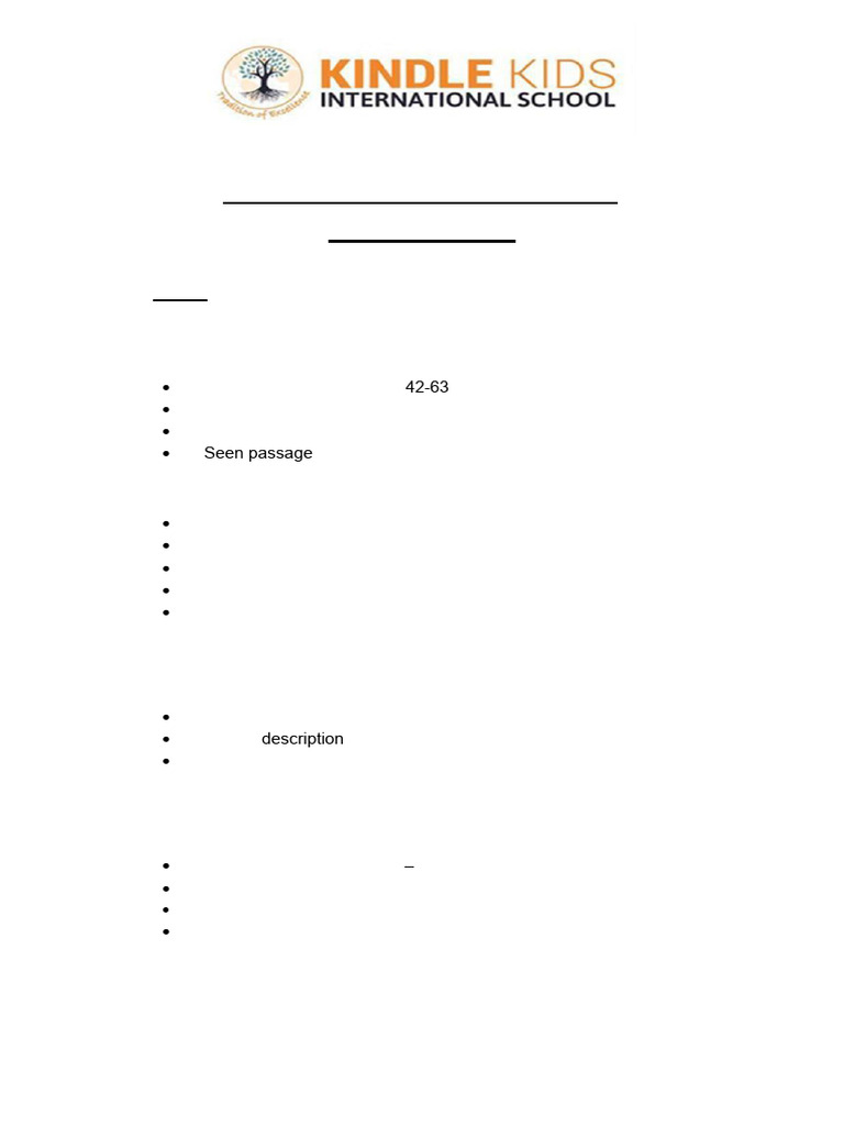 Grade 2 Syllabus - SA2 - Consolidated | PDF
