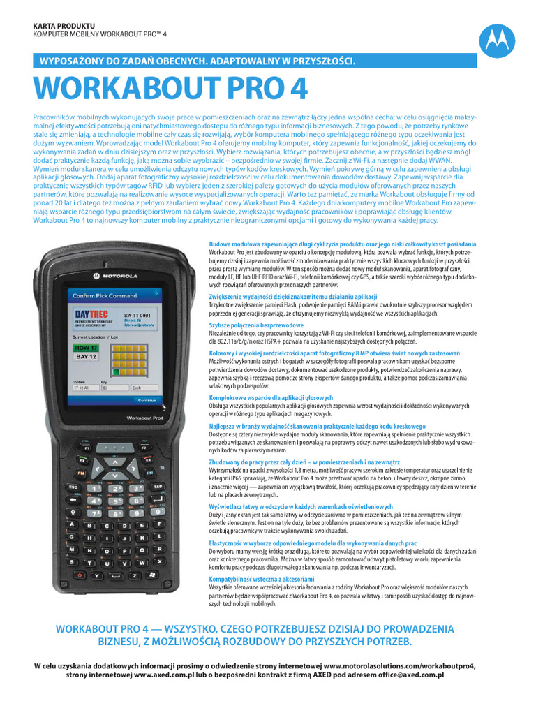 Workabout_PRO4_PL | PDF