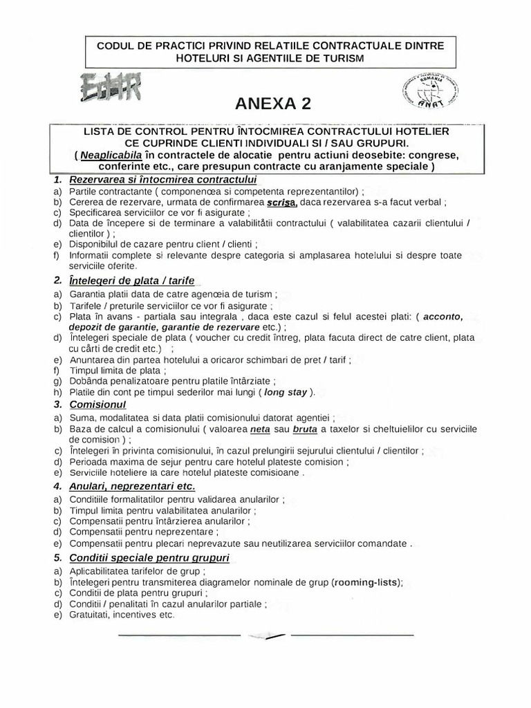 Anexa 2 - Lista Contracte | PDF