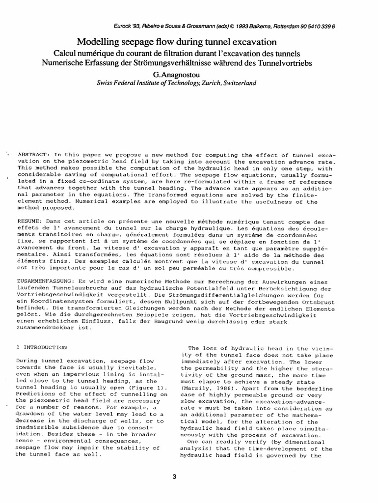 Modelling Seepage | PDF