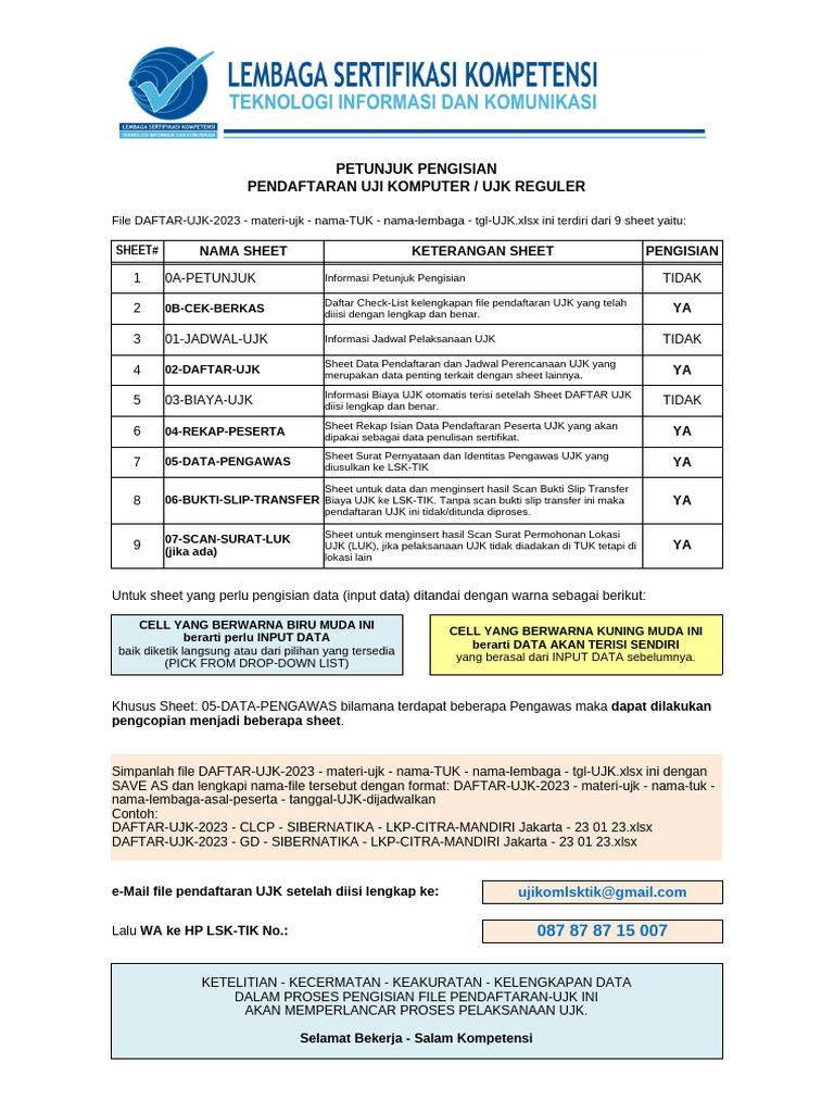 Daftar-Ujk Reguler - 2024 - CLCP - Bec Mempawah - LKP Bec - 23-24 Agustus 2024 | PDF