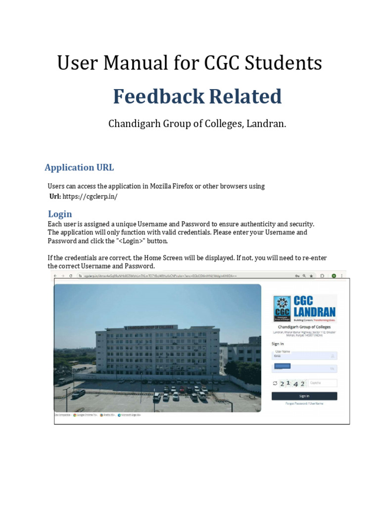 Feedback Manual For Students | PDF