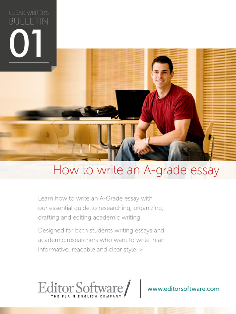 Clear Writing Bulletin 01 How To Write An Essay | PDF