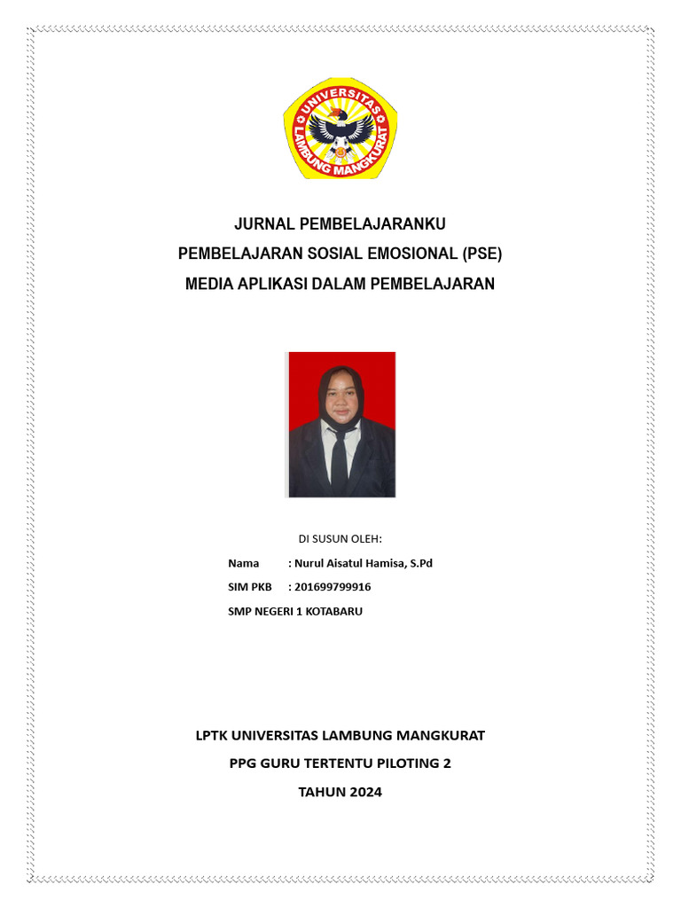Jurnal Pembelajaran Modul 2 Pembelajaran Sosial Emosional (Pse) | PDF
