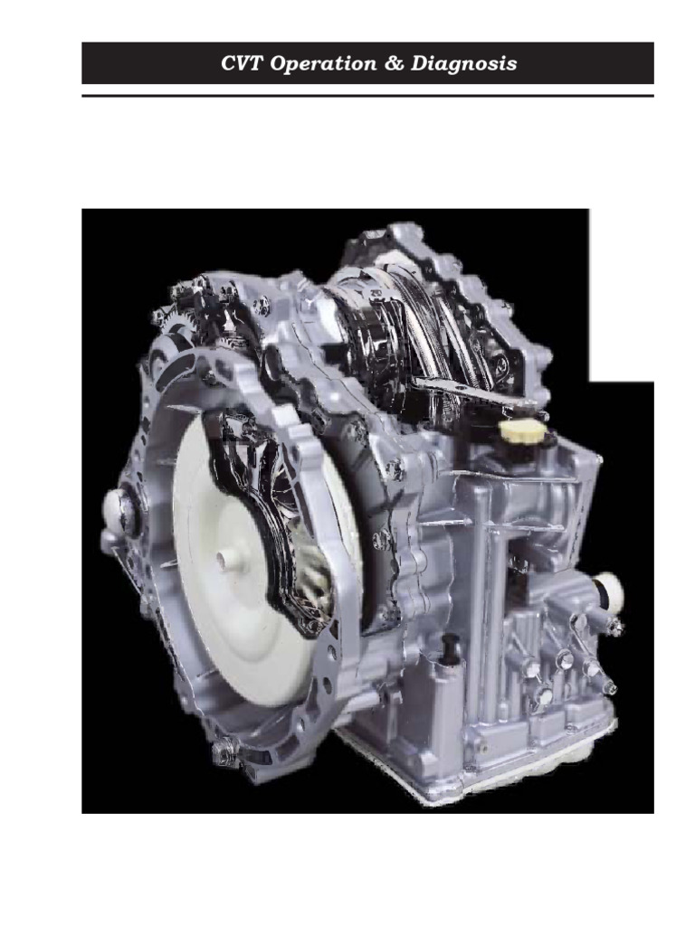 Manual de Entrenamiento CVT Jf011e Caliber Compass | PDF