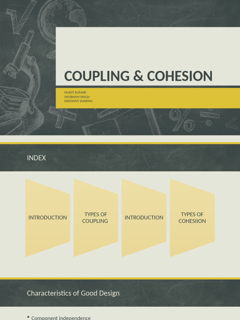 Coupling & Cohesion | PDF