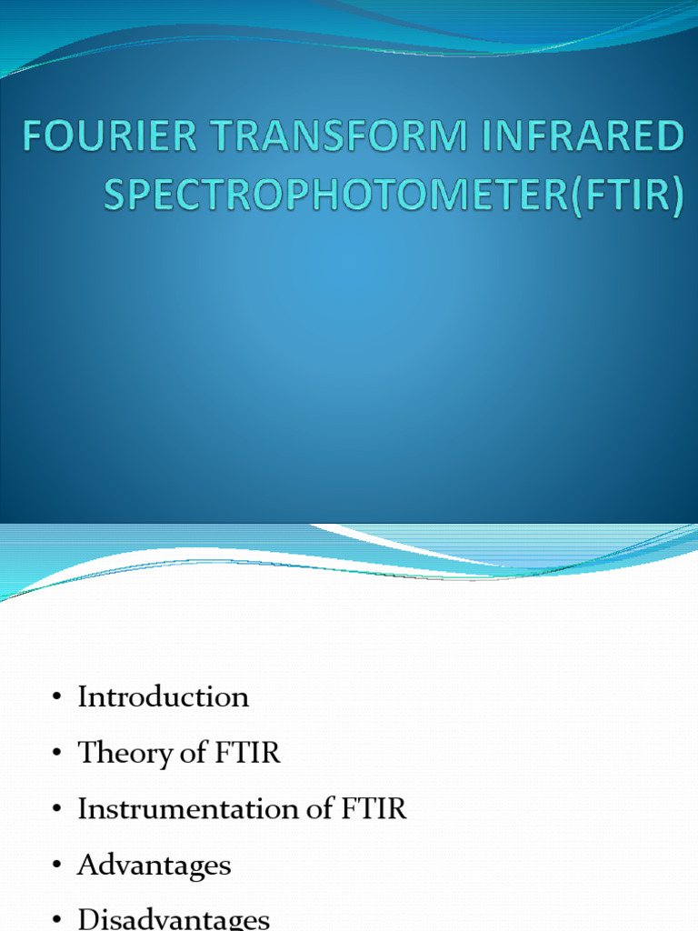 Ftir | PDF