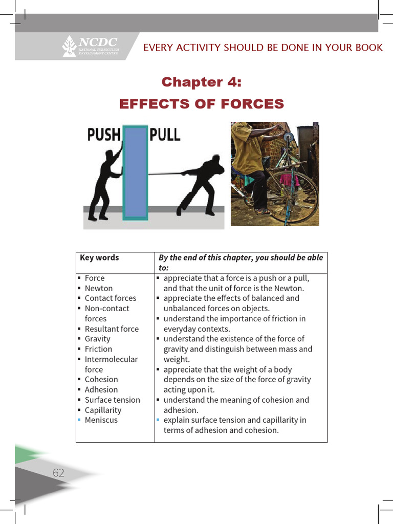 Physics -Effects of Forces | PDF