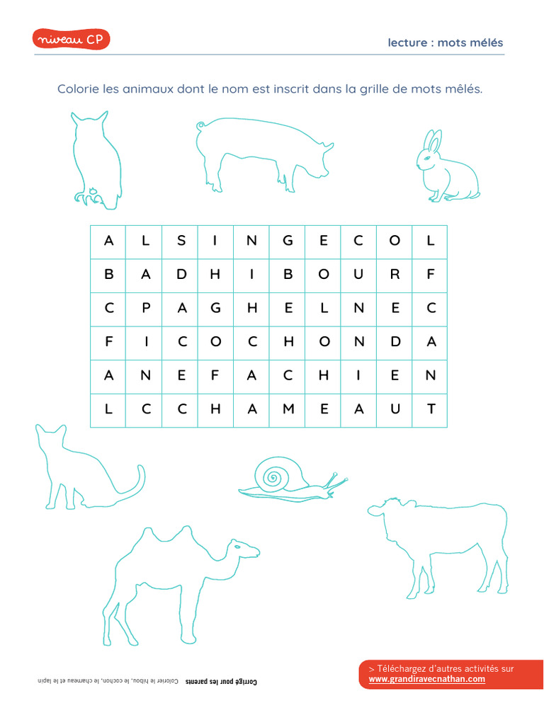 P 2687 CP Lecture Mots Meles | PDF