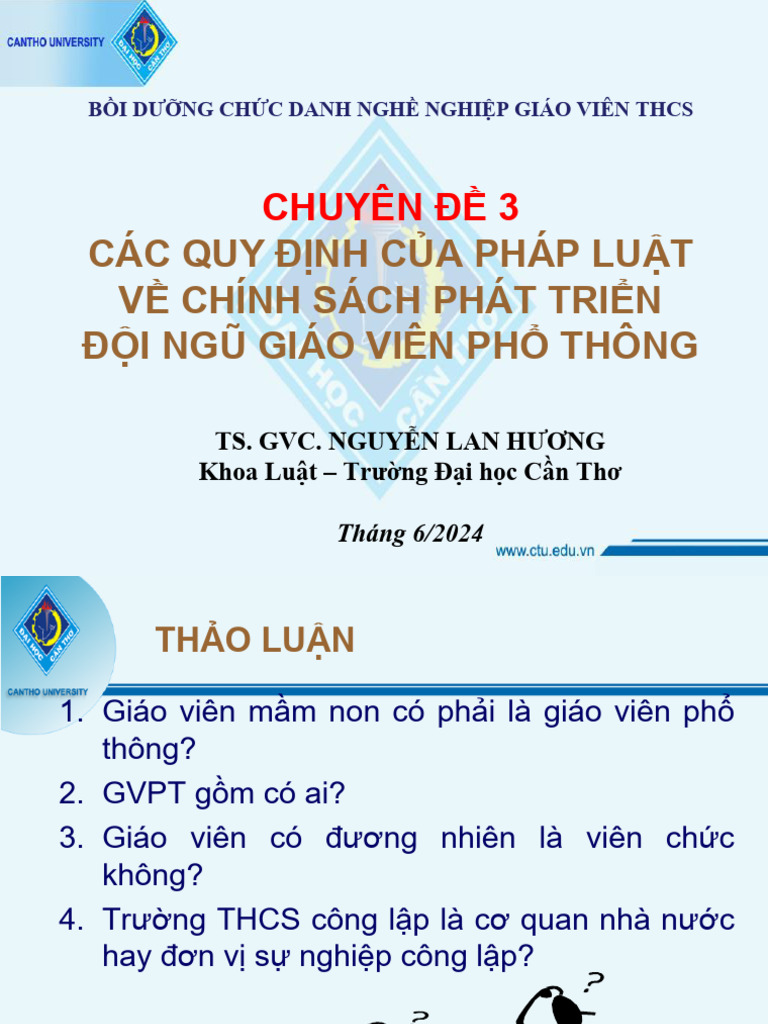 BD Gvpt-Thcs 2024 - Gui HV | PDF