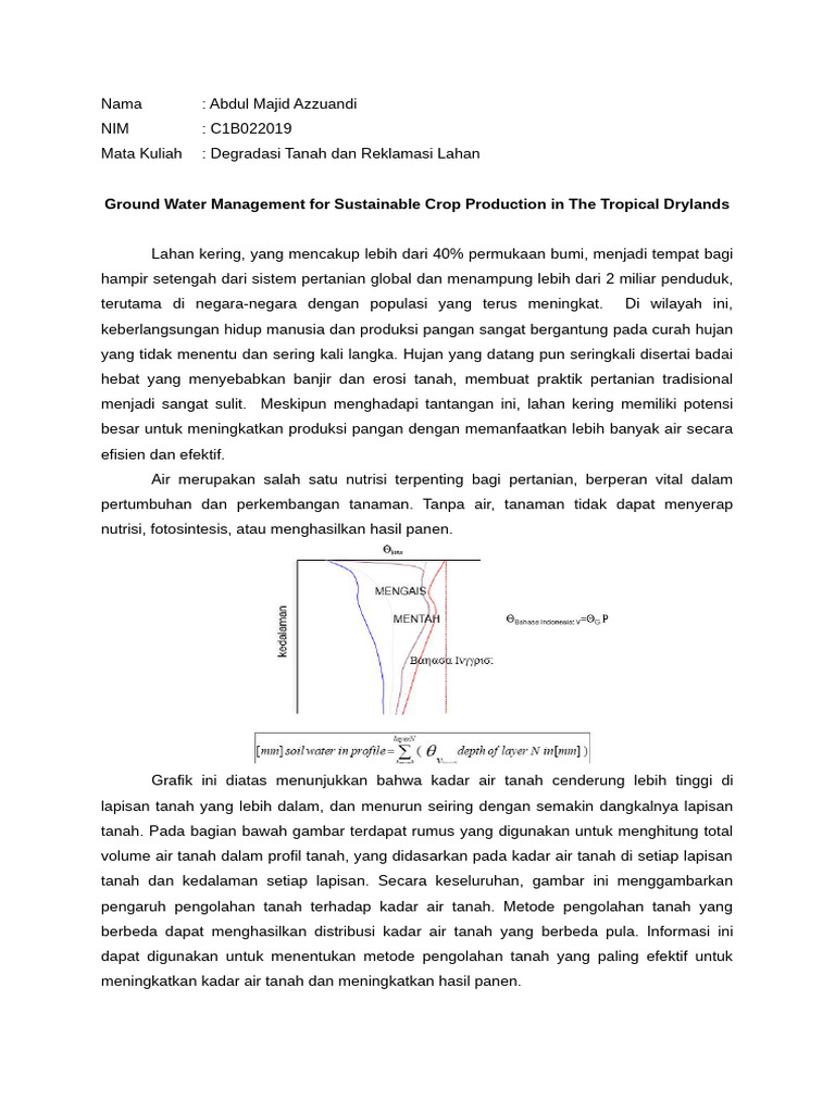 Abdul Majid Azzuandi - C1B022019 - Resume Kuliah Umum | PDF
