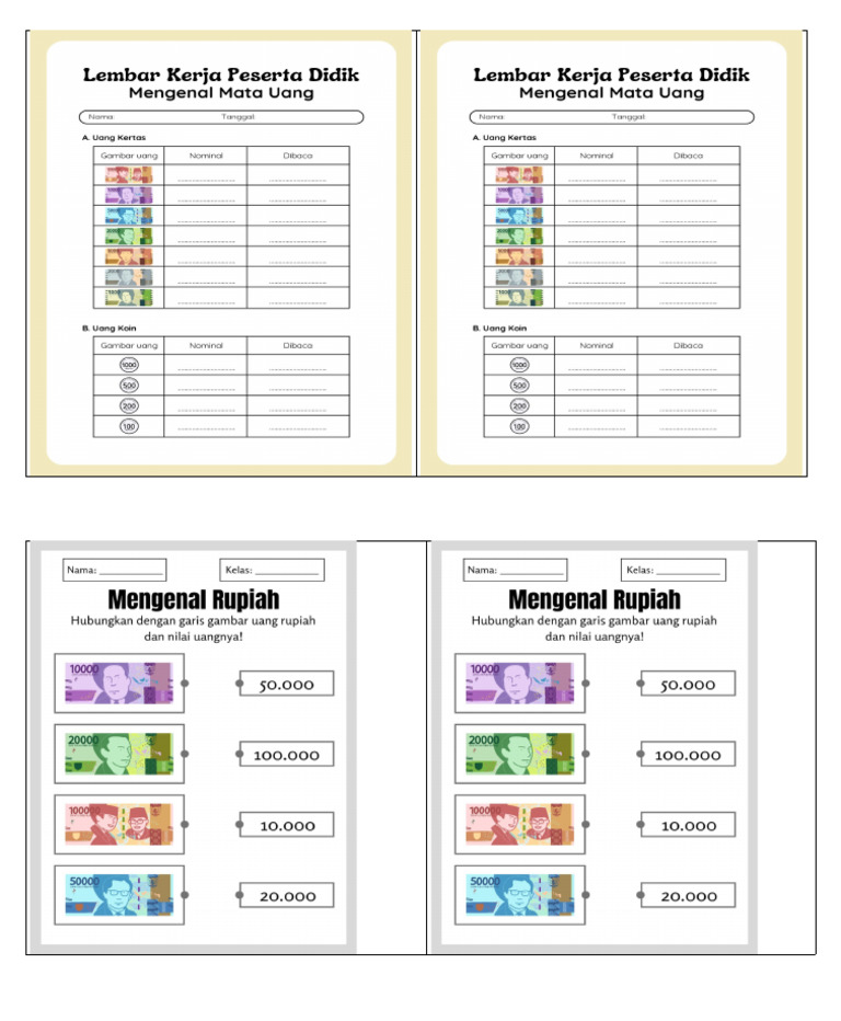 LKPD Mata Uang | PDF