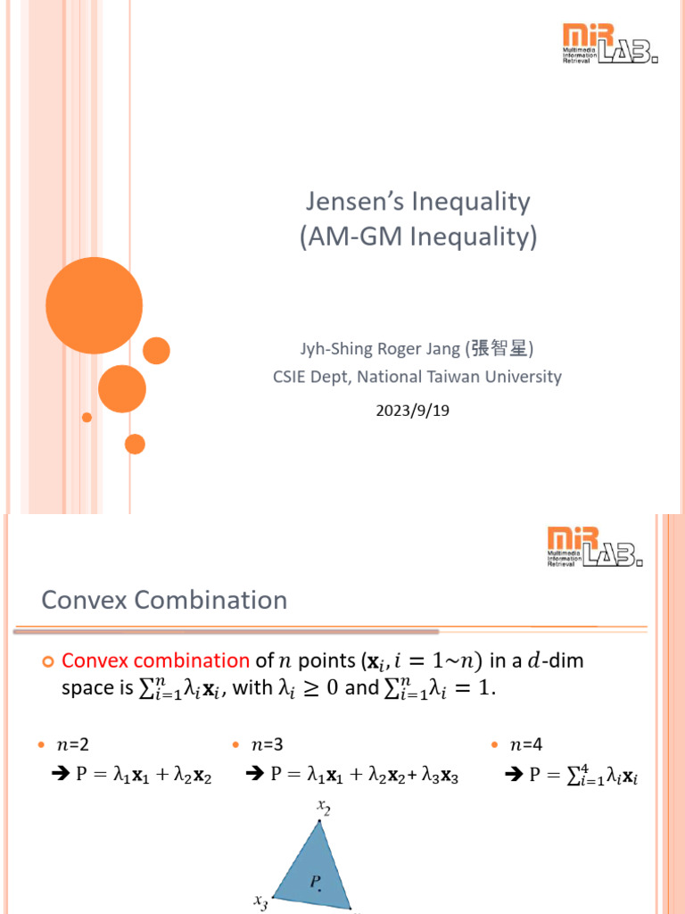 Jensen Inequality | PDF