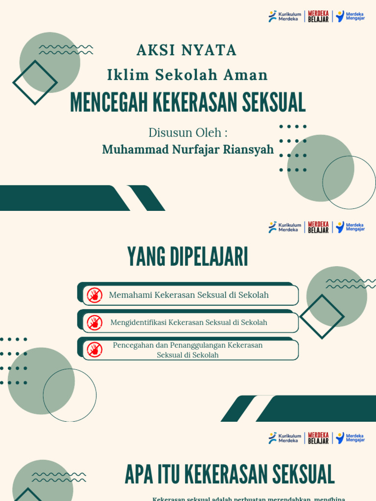 Mencegah Kekerasan Seksual | PDF