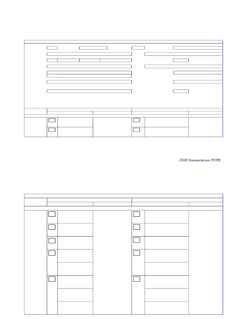 Form Inspeksi Jalan Berkala | PDF