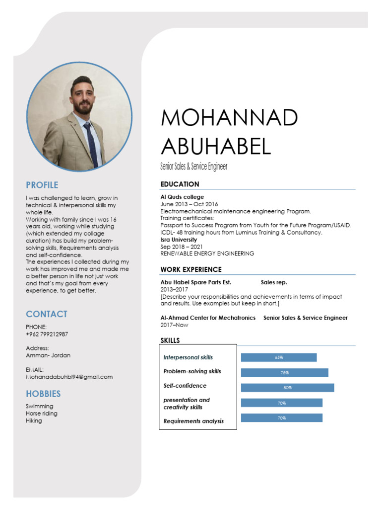 Mohannad CV | PDF