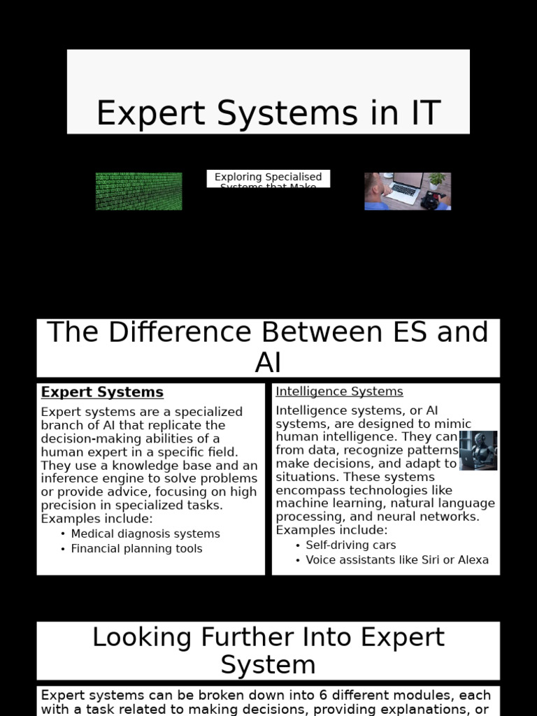 Expert Systems | PDF