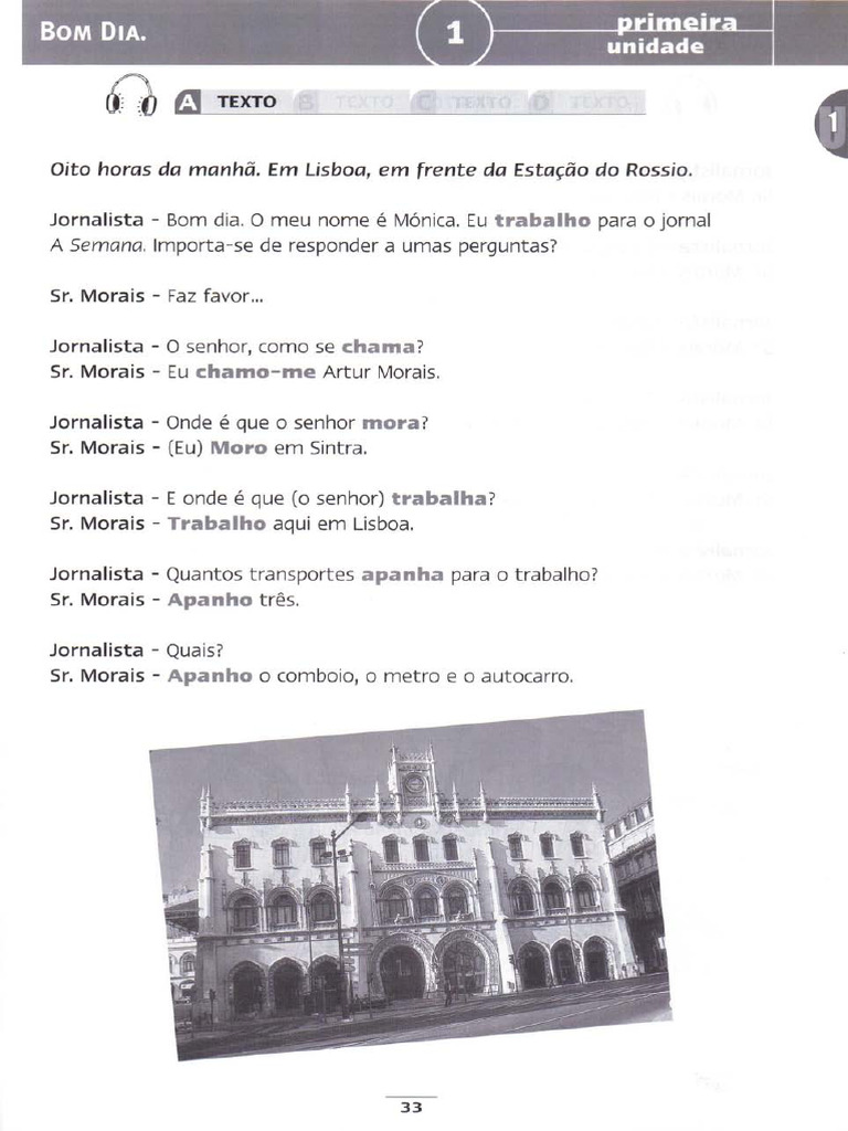 Ola-Como-Esta-unidade 1 | PDF