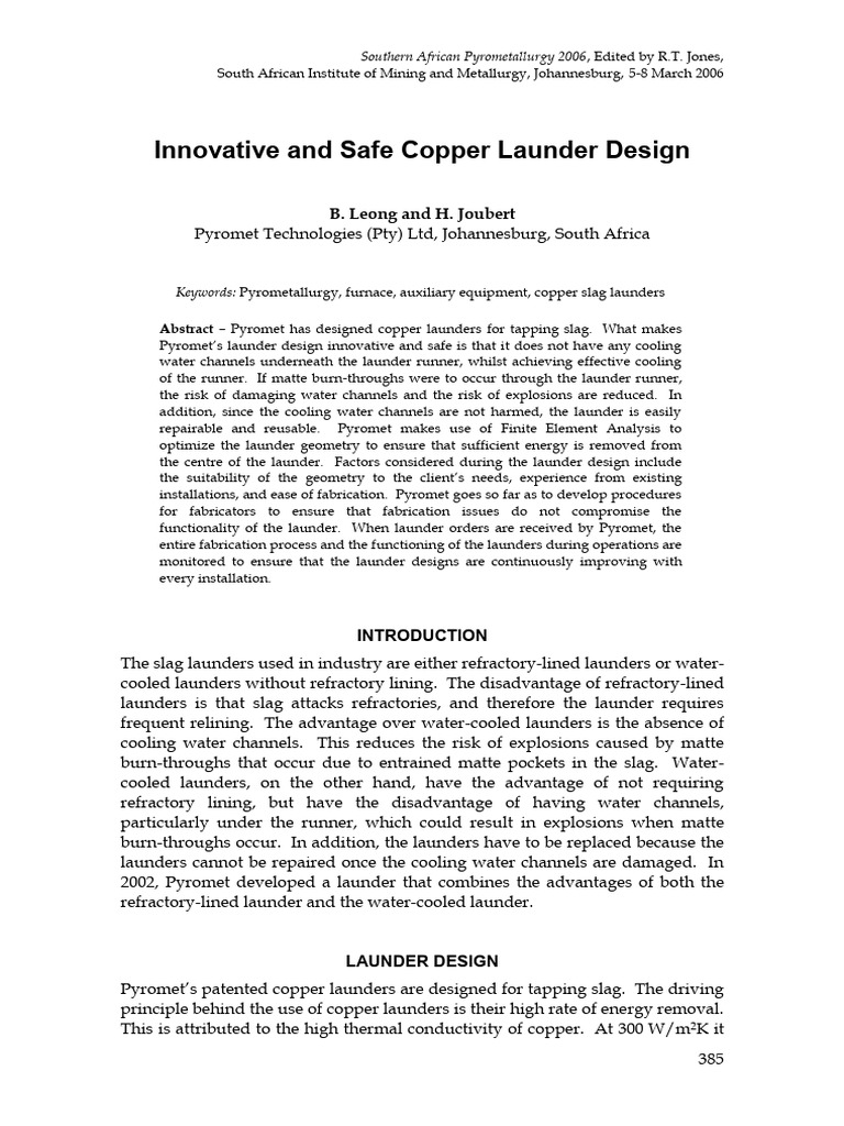 Project 385_Pyromet | PDF