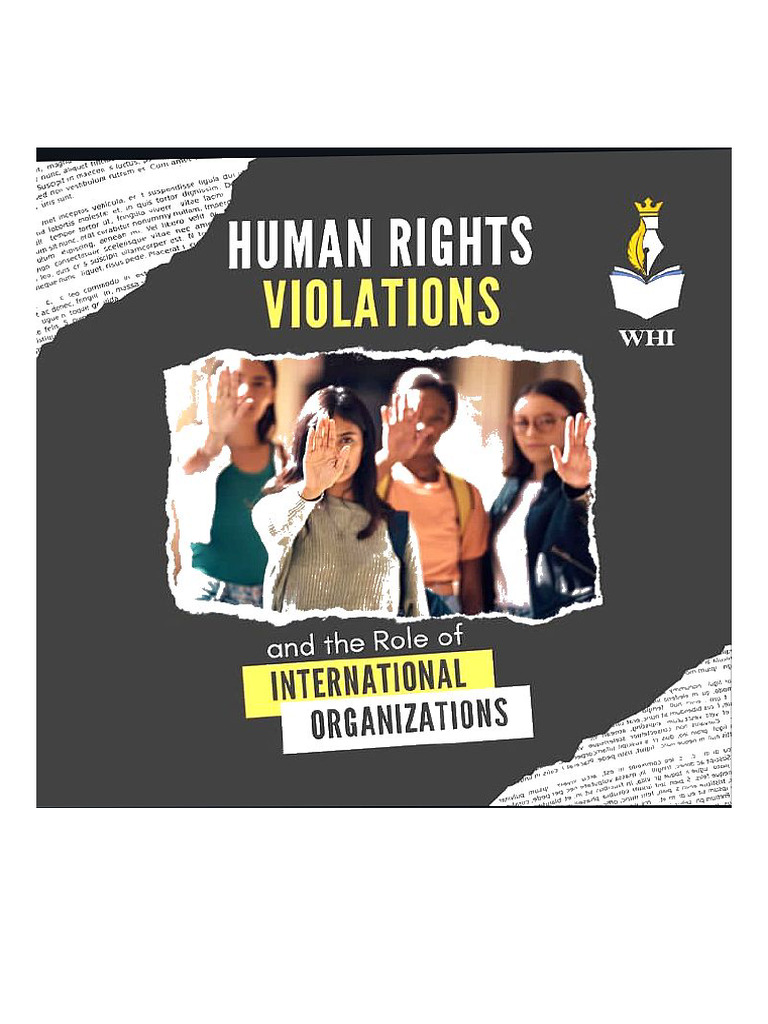 Human Rights Violation A Global Challenge | PDF