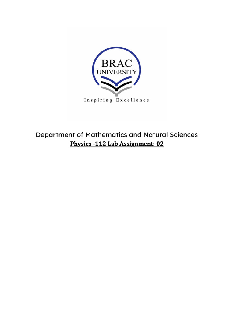 Phy-112 Exp 2 | PDF