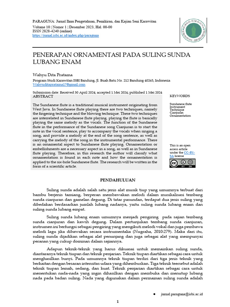 UTS PKI Jurnal by Wahyu Dita Pratama 211232093 | PDF | Musical ...
