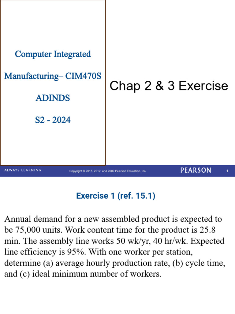 CHAP 2 & 3 Exercises With Solutions | PDF