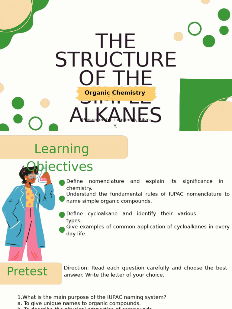 Cycloalkane Nomenclature Explained | PDF | Alkane | Functional Group