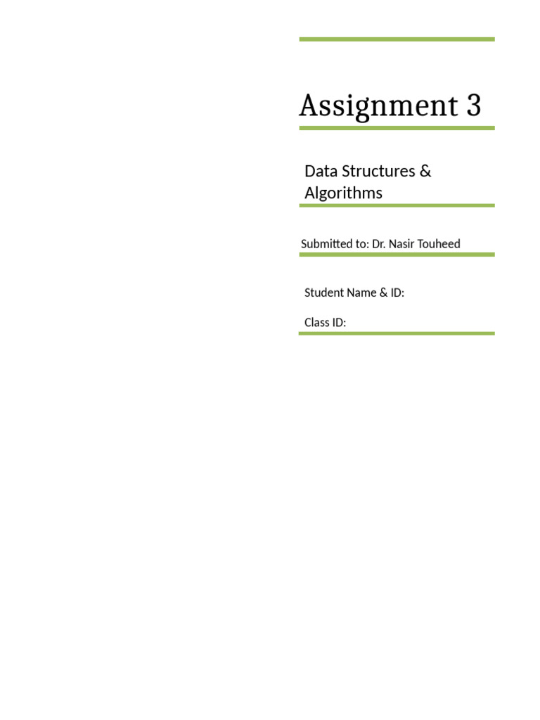 Assignment 3 | PDF Assignment 3 | PDF
