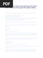 Practise RIBO Exam | PDF