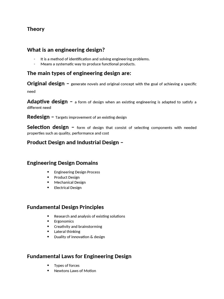 Design Theory Pdf
