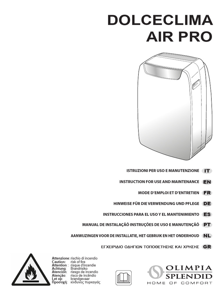 5953 260773d Dolceclima Air Pro | PDF