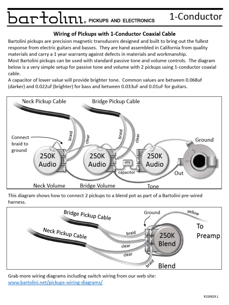 1 Conductor Wiring Diagram | PDF