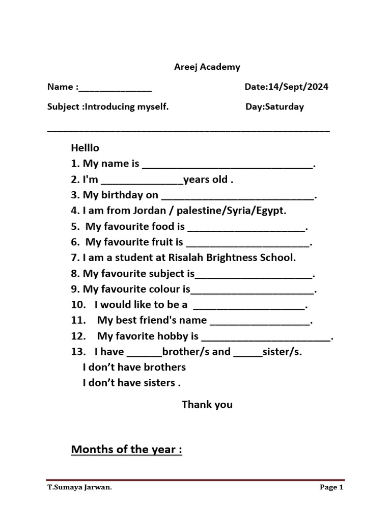 Introducing My Self New | PDF Introducing My Self New | PDF