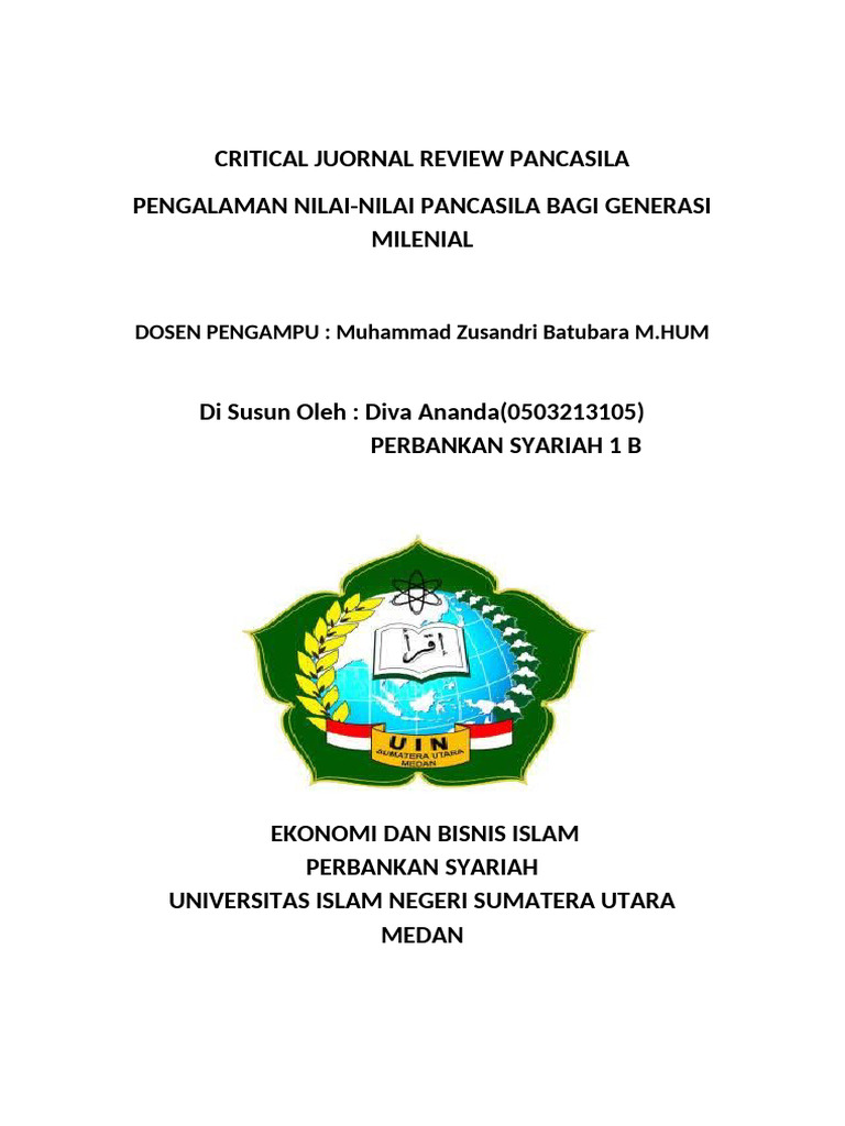 CJR Diva Ananda Pancasila | PDF